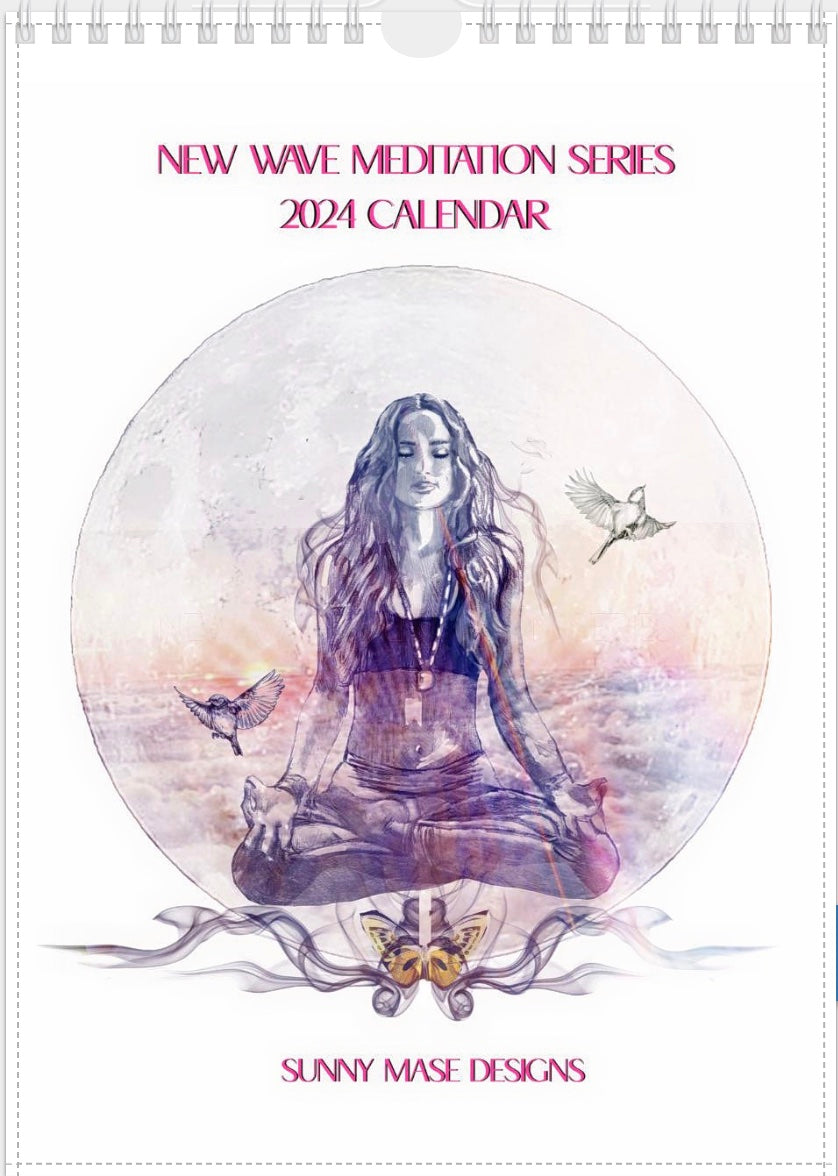 New Wave Collection 2024 Calendar – Sunny Mase Designs